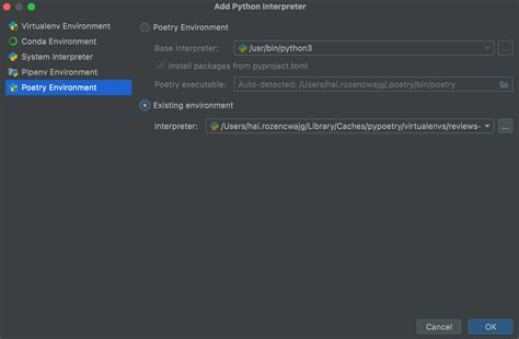 Configure A Poetry Environment That Runs In Pycharm Towards Data Science