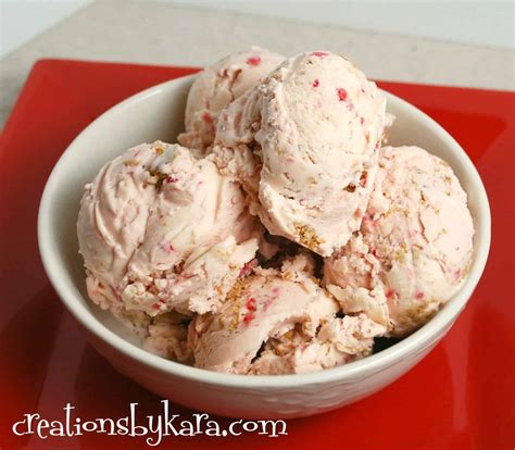 Strawberry Cheesecake Homemade Ice Cream At Jeanne Phillips Blog