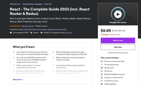 React Course 2023 Elakiri