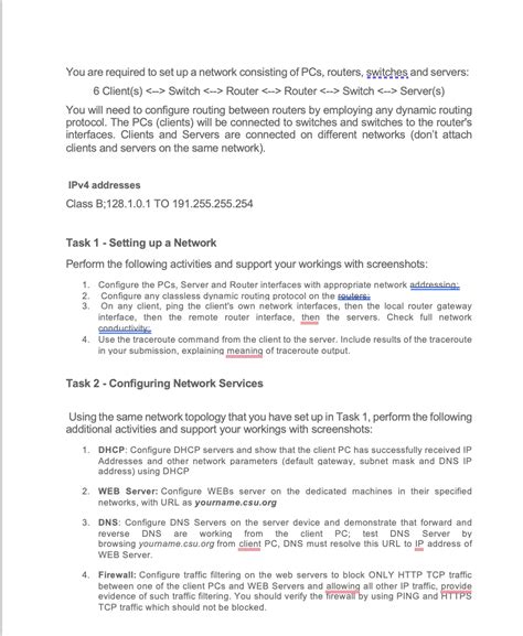 Solved You Are Required To Set Up A Network Consisting Of Chegg
