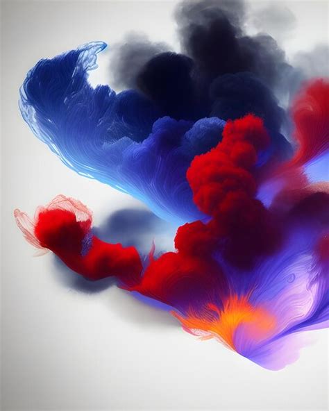 Premium Photo Colorful Smoke Effect Background