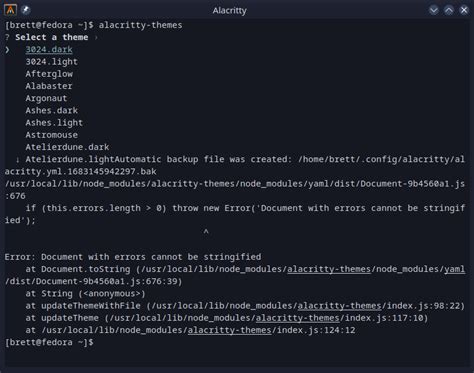 receive error when trying to run alacritty themes · issue 17