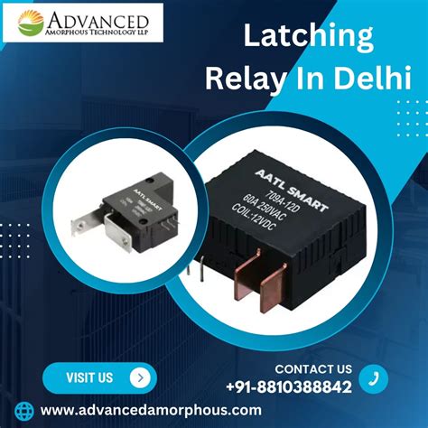 Latching Relay In Delhi Advanced Amorphous Medium