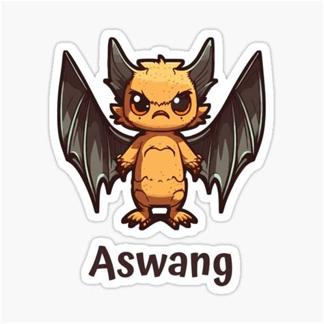 Cute Aswang Sticker For Sale By Aswangmanila Redbubble