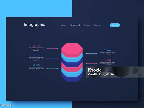 벡터 그래픽 인포그래픽은 6가지 옵션입니다 모바일 응용 프로그램 워크플로 레이아웃 다이어그램 배너 웹 디자인 6단계로 비즈니스