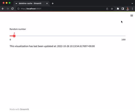 Experimentalmemoization Logging When Updated Using Streamlit Streamlit