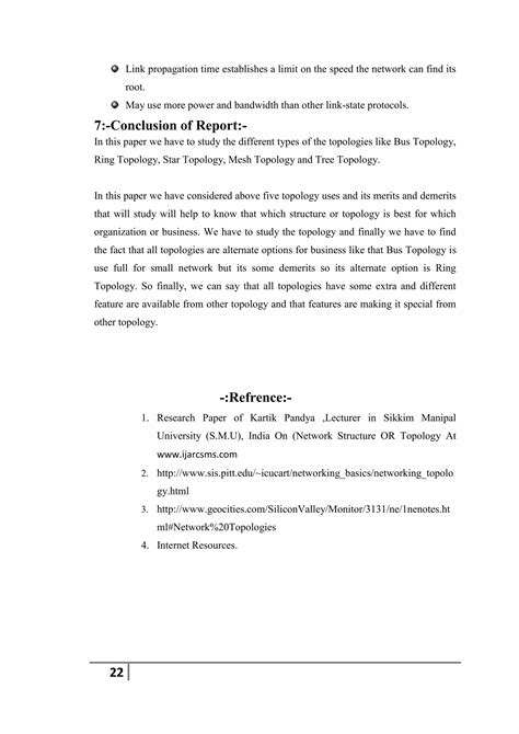 Project Report On Mesh Hybrid Topology Network Vision Pdf Computer Networking Computing