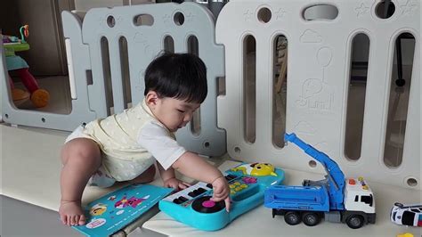 마이리틀타이거 핑크퐁 상어가족 피아노를 즐기는 원유현 Youtube