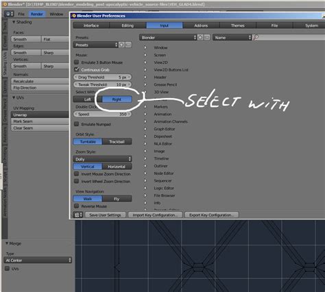 Suddenly Right Click Selection Does Not Work Blender Stack Exchange