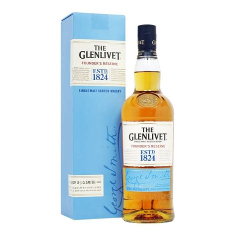 Glenlivet Founders Reserve Whisky 70cl Mumbles Fine Wines
