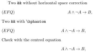 Alignment Align Text Left To Equation Aligned Center TeX LaTeX Stack Exchange