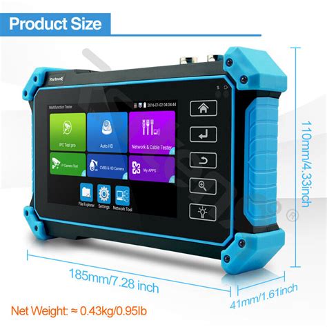 Rsrteng 5 4 Ipc 5200c Plus Ahd Cvi Tvi Sdi Cable Tracer Cctv Ip Camera Tester Ebay