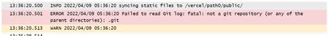 hugo version and how to run hugo without git on vercel · vercel vercel