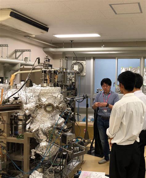 日本大学理工学部物理学科 【超伝導研究室・プラズマ理工学研究室】所沢西高校の2年生が研究室見学に来てくれました。