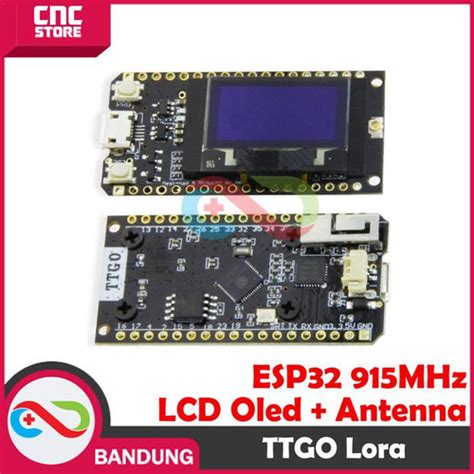 Jual New Ttgo Lora Esp32 915mhz Sx1276 Lcd Oled Bluetooth Wifi Antenna Jakarta Selatan Mekar