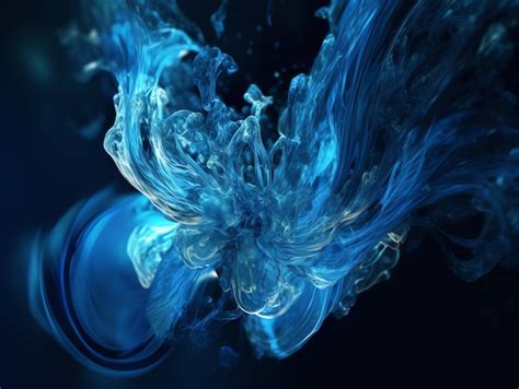 Premium Photo Wallpaper Abstract Fluid Fractal