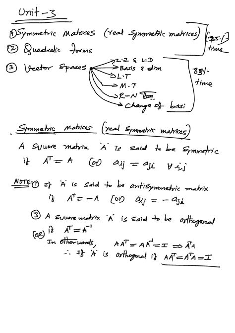 Unit 3 Math Unit 3 Engineering Mathematics Software Engineering