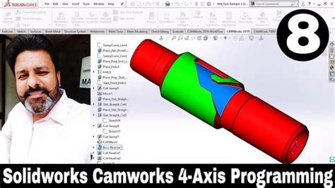 camworks 4 axis programming 4 axis vmc programming camworks 2020 2021 tutorial youtube