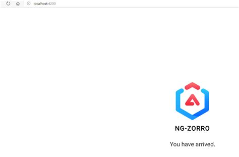 angular从 到 引入UI框架Ant Design 每天进步一点点