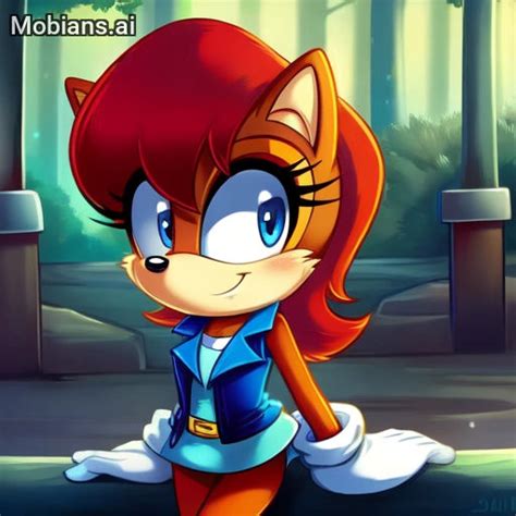Sally Acorn Relaxing By Sonichedgehog02 On Deviantart