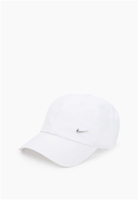 Бейсболка Nike U NSW DF H86 METAL SWOOSH CAP, цвет: белый, RTLAAK085501 ...