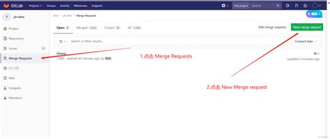 Gitlab合并分支git Lab合并分支 Csdn博客