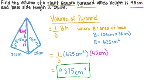 Volume Formula For Triangular Pyramid