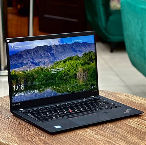 Lenovo X Carbon Th Gen I U CPU Inch Display GB Ram GB SSD Pre Owned