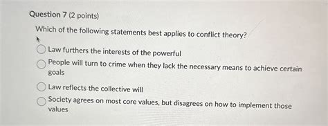 solved question 7 2 ﻿points which of the following