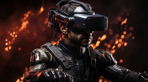 Premium Ai Image Immersive Virtual Reality Fullbody Haptic Suit
