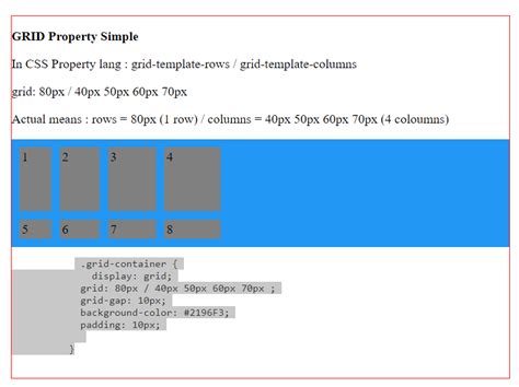How To Use Grid Css Property Grid Layout The Css Grid Layout By Vishal Pratap Medium