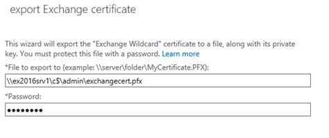 Exporting And Importing SSL Certificates For Exchange