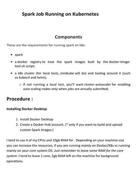 Kubernetes With Spark Pdf