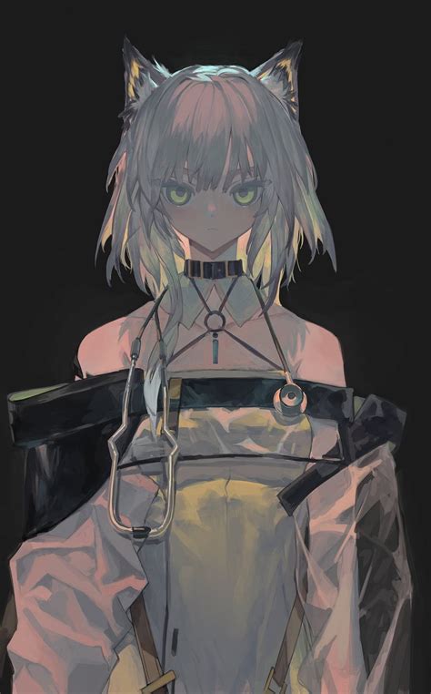 Kal Tsit Arknights Drawn By Ykyko0 Danbooru