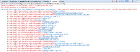 Eclipse连接mysql（亲测经历的错误）解决方法eclipse Client Does Not Support