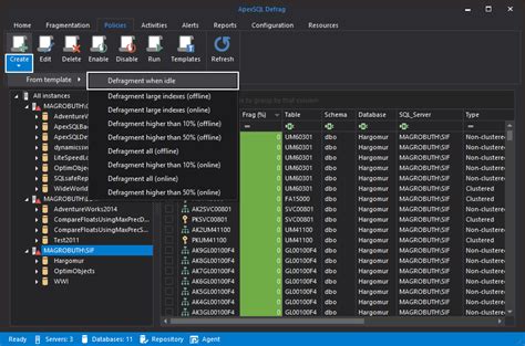 How To Customize Policies For Automatically Defragmenting Sql Server Indexes