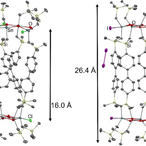Molecular Structures Determined By Scxrd Analysis Of Compounds 1 Left Download Scientific