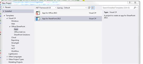Visual Studio Office 365 Sharepoint Apps Codebhind And C Classes