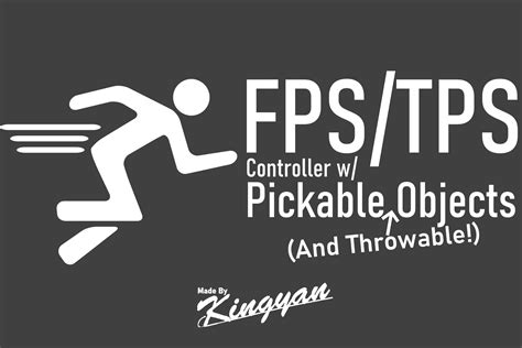 Firstthird Person Controller With Pickable Objects Game Toolkits