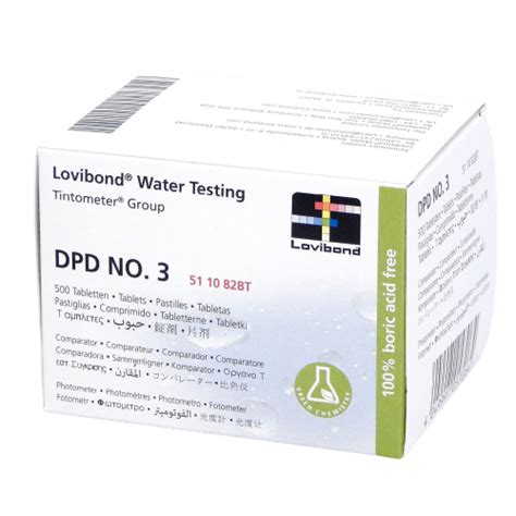 Lovibond Tablets Dpd 3 Westlab New Zealand