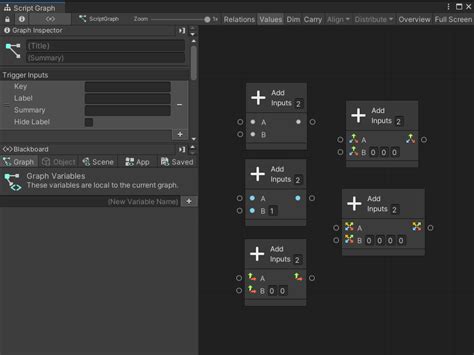 ノード Visual Scripting pre