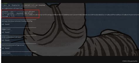 工具推荐 Heapdump敏感信息提取工具 Jdumpspider一 ，附下载链接heapdump解密工具 Csdn博客