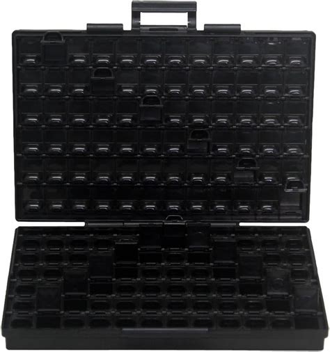 Buy Aidetek Box All Esd Safe Smd Resistor Ic Chips Organizer W144 Bins
