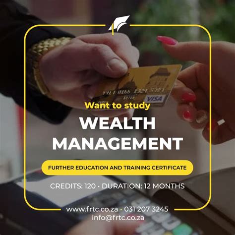 Saqa Id 57608 National Certificate Wealth Management Nqf L5 Want To… Felix Risk Training