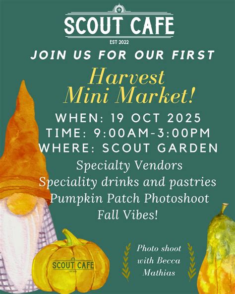 Harvest Mini Market At Scout Cafe