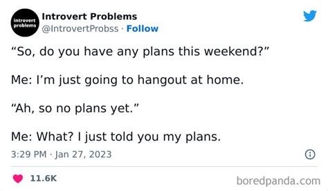 Of The Funniest Memes Introverts May Relate To All Too Well As Shared By This Online Page