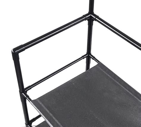 Стійка для взуття 4 полиці та одягу Megazona