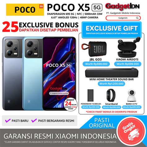 Promo POCO X G NFC GB GB GARANSI RESMI XIAOMI INDONESIA GB BLACK TANPA
