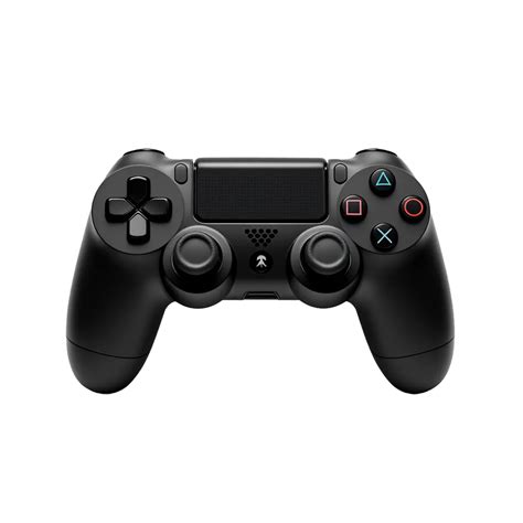 Black Game Controller Analog Sticks And Ergonomic Desig