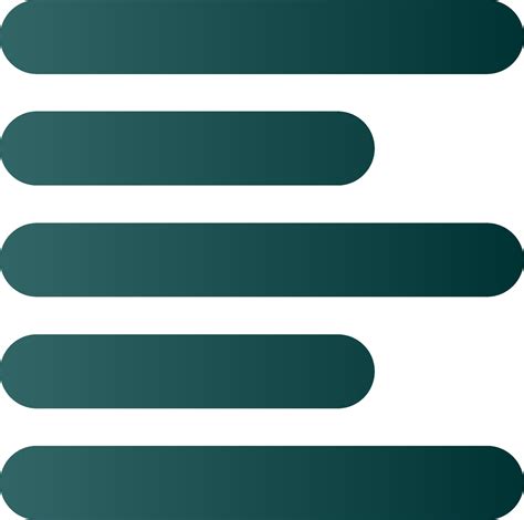 Horizontal Left Align Glyph Gradient Icon 38896263 Vector Art At Vecteezy